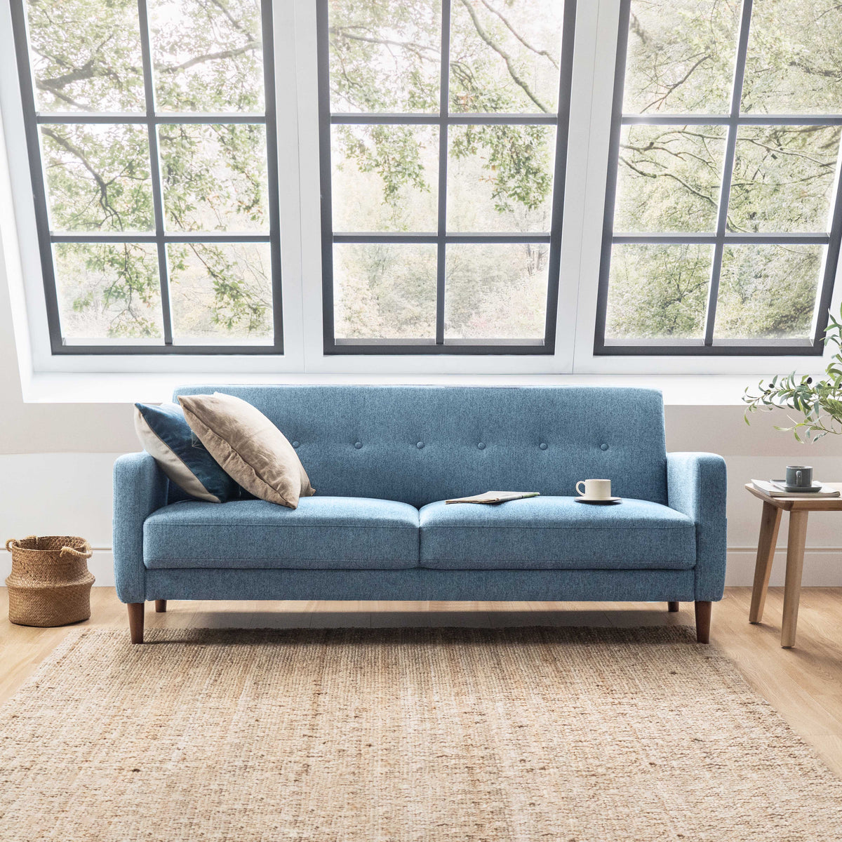 ADAIR Sofa : Heather Blue – Mellow Home