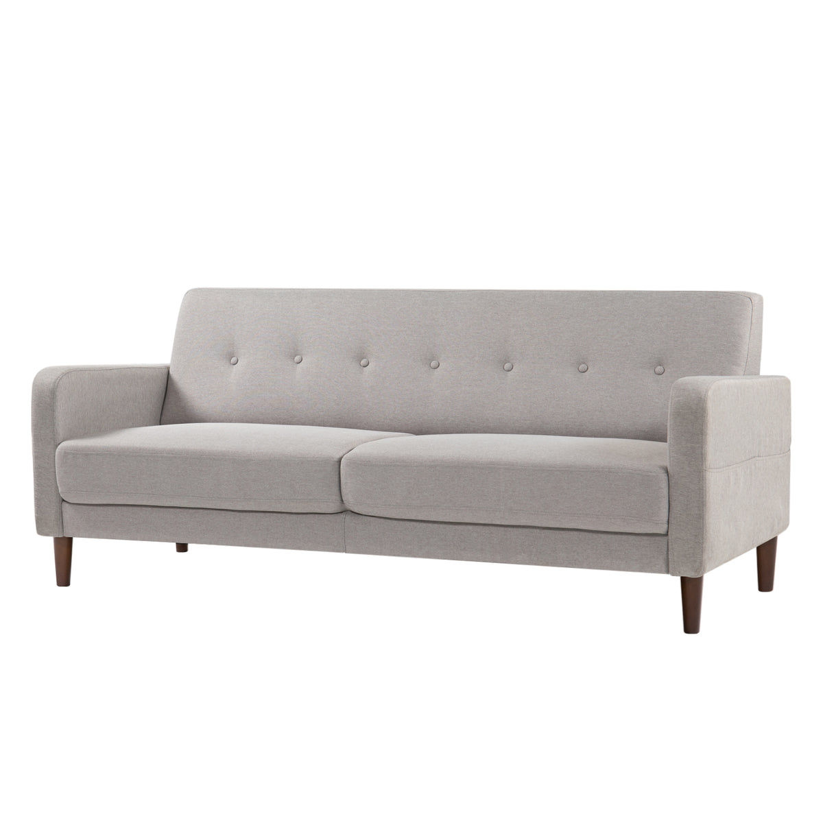ADAIR Sofa : Light Grey Linen – Mellow Home